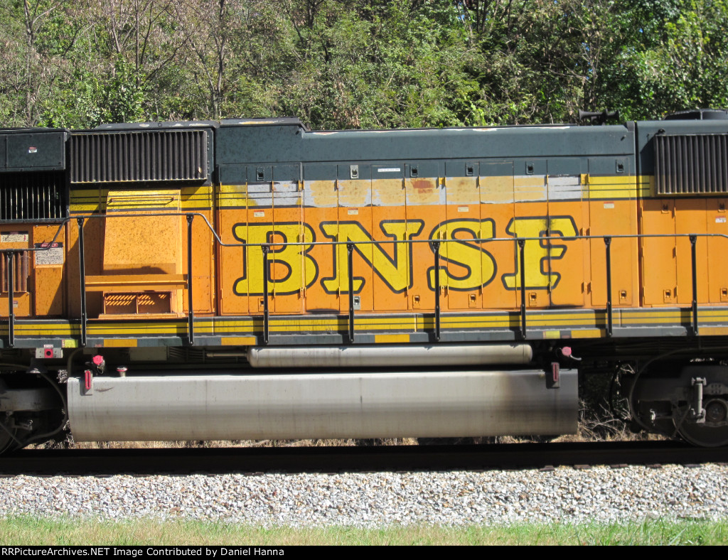 side of BNSF 9843